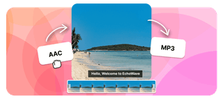 Convert AAC to MP3 (No account needed, online and free)