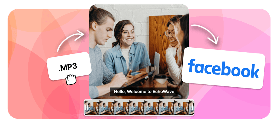 3 Steps To Post Audio On Facebook (No download or account required)