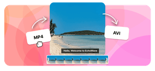 Convert MP4 to AVI (No account needed, online and free)