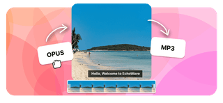 Convert OPUS to MP3 (No account needed, online and free)